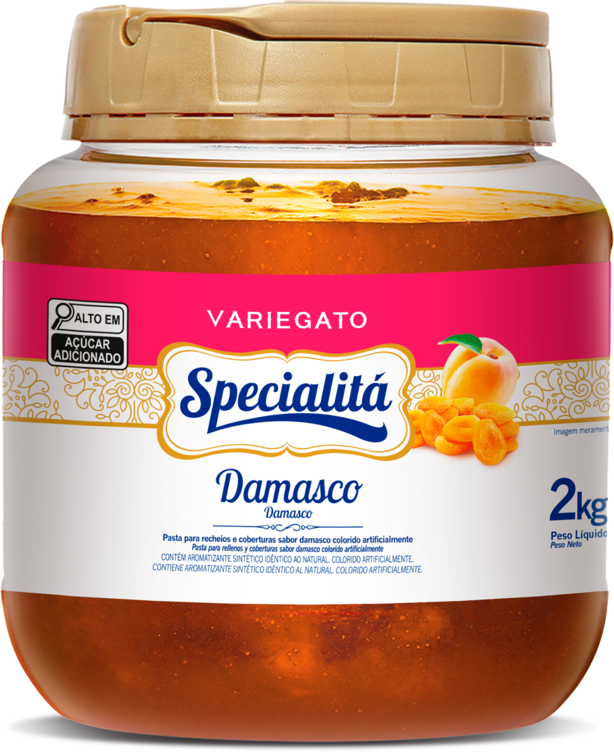 Variegato Damasco - Specialitá | Matérias-primas para gelados de alto ...