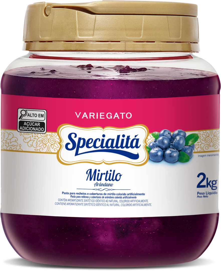 Variegato Mirtilo - Specialitá | Matérias-primas para gelados de alto ...