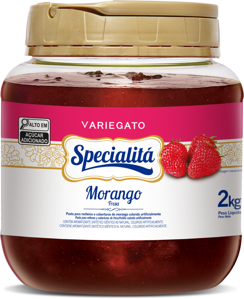 Variegato Morango - Specialitá | Matérias-primas para gelados de alto ...